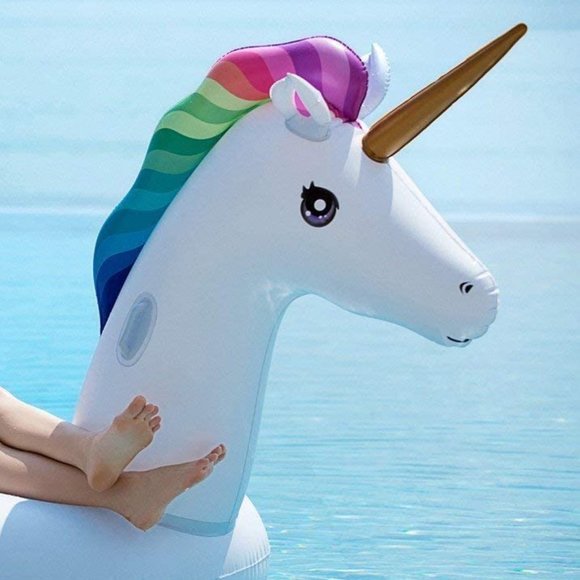 Swim | Giant Unicorn Magical Pool Float Summer Inflatable | Poshmark